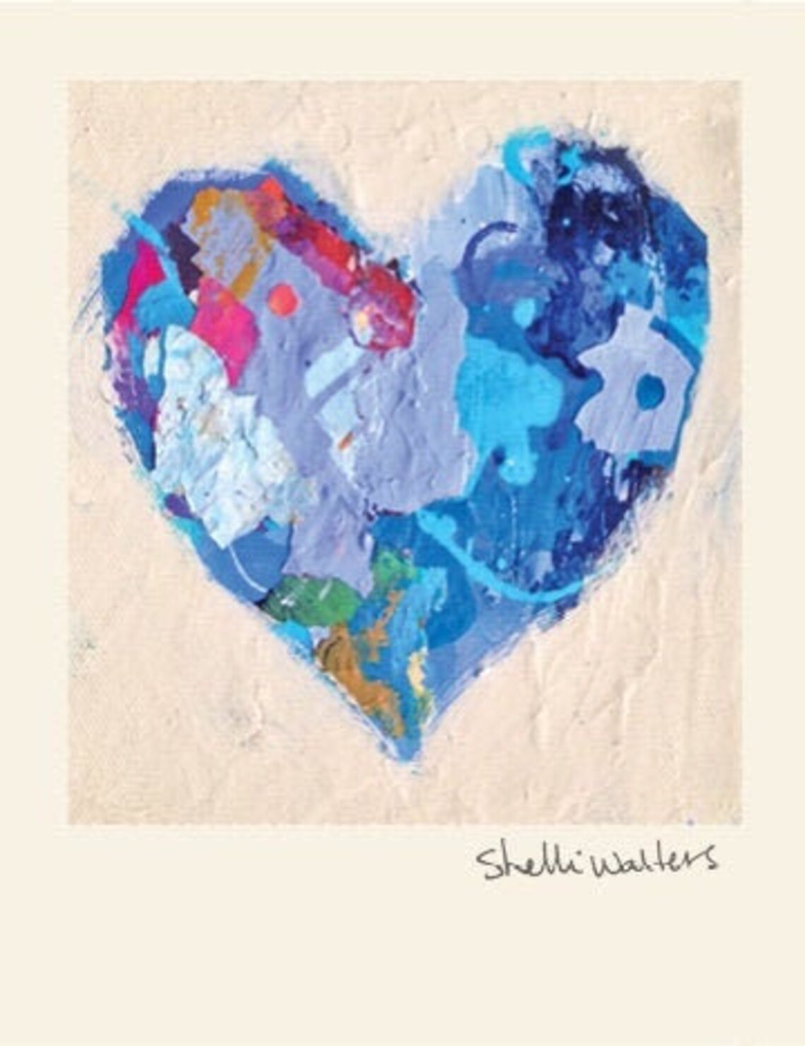 Love Heart Note Cards Set III - Etsy