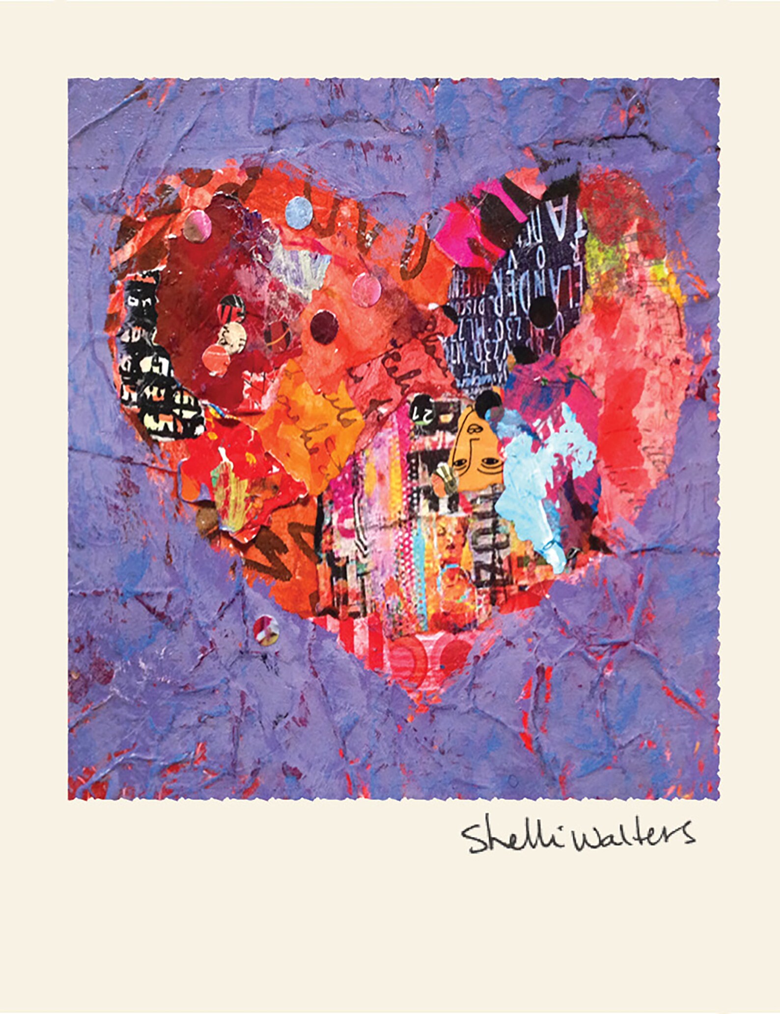 Love Heart Note Cards Set II - Etsy