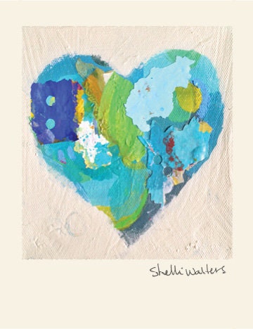 Love Heart Note Cards Set III - Etsy