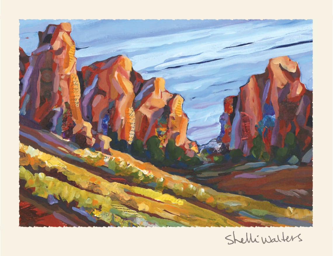 Landscape Fine Art Note Cards - Etsy