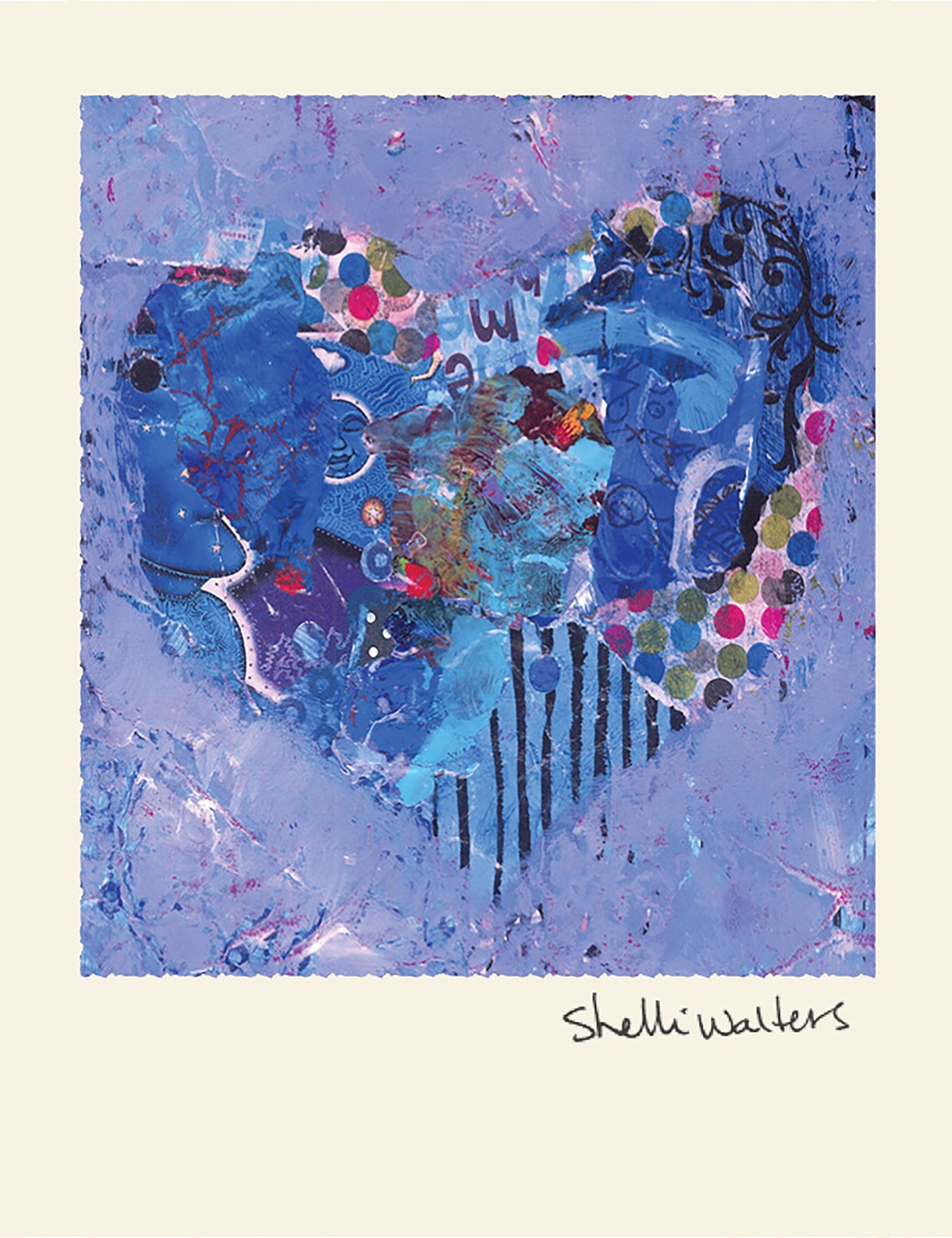 Love Heart Note Cards Set II - Etsy