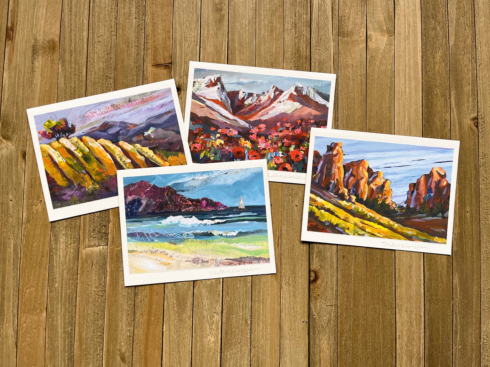 Landscape Fine Art Note Cards - Etsy