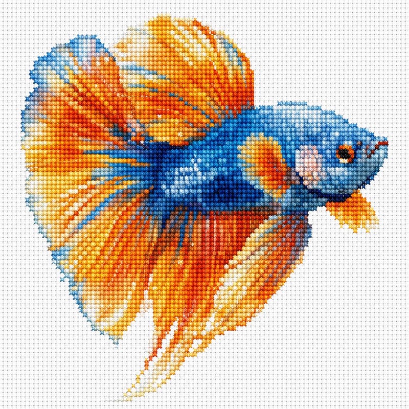Betta Fish Art Decor - Etsy