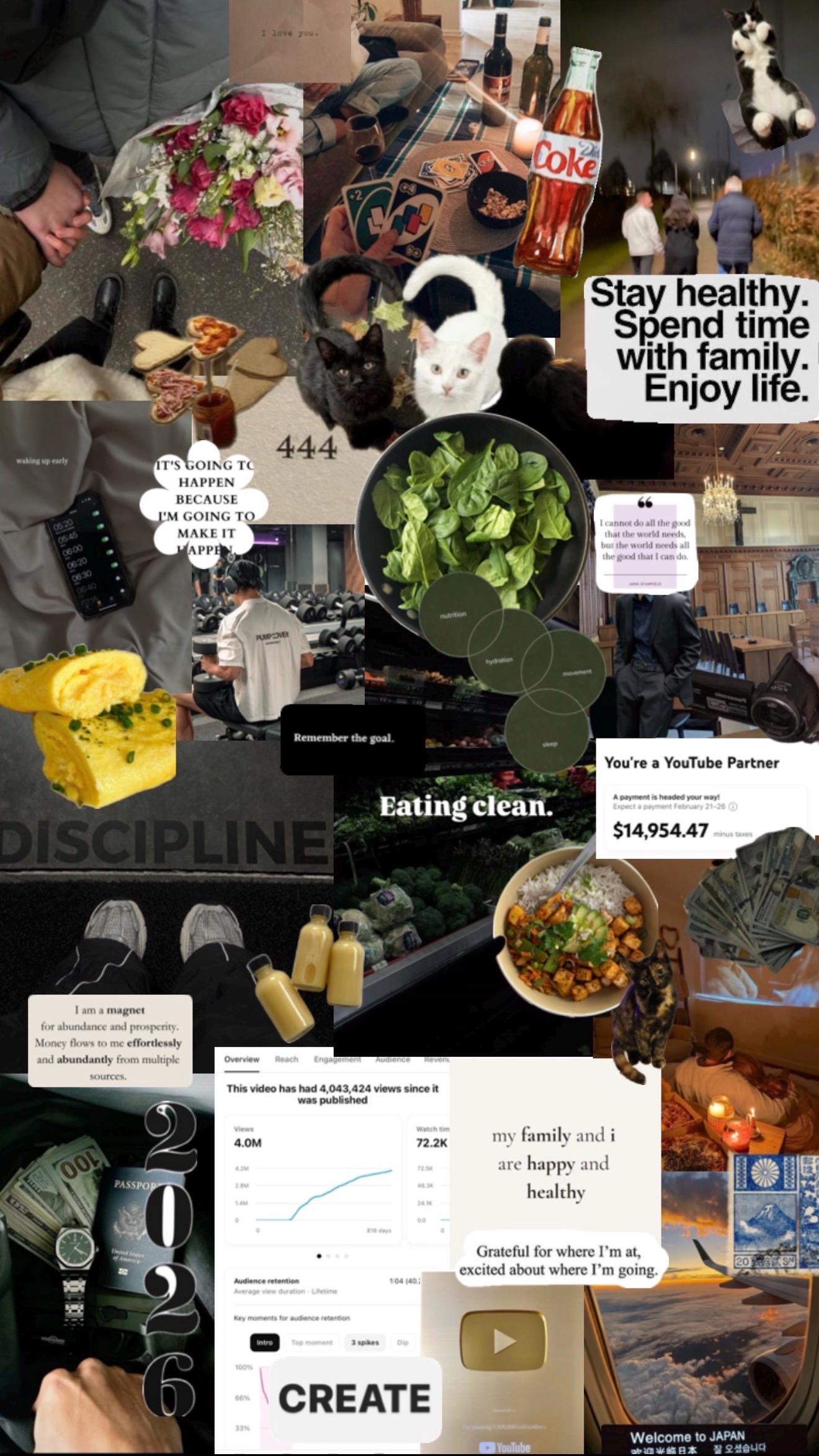 Personalized Vision Board Digital Custom Manifestation Board for Life ...