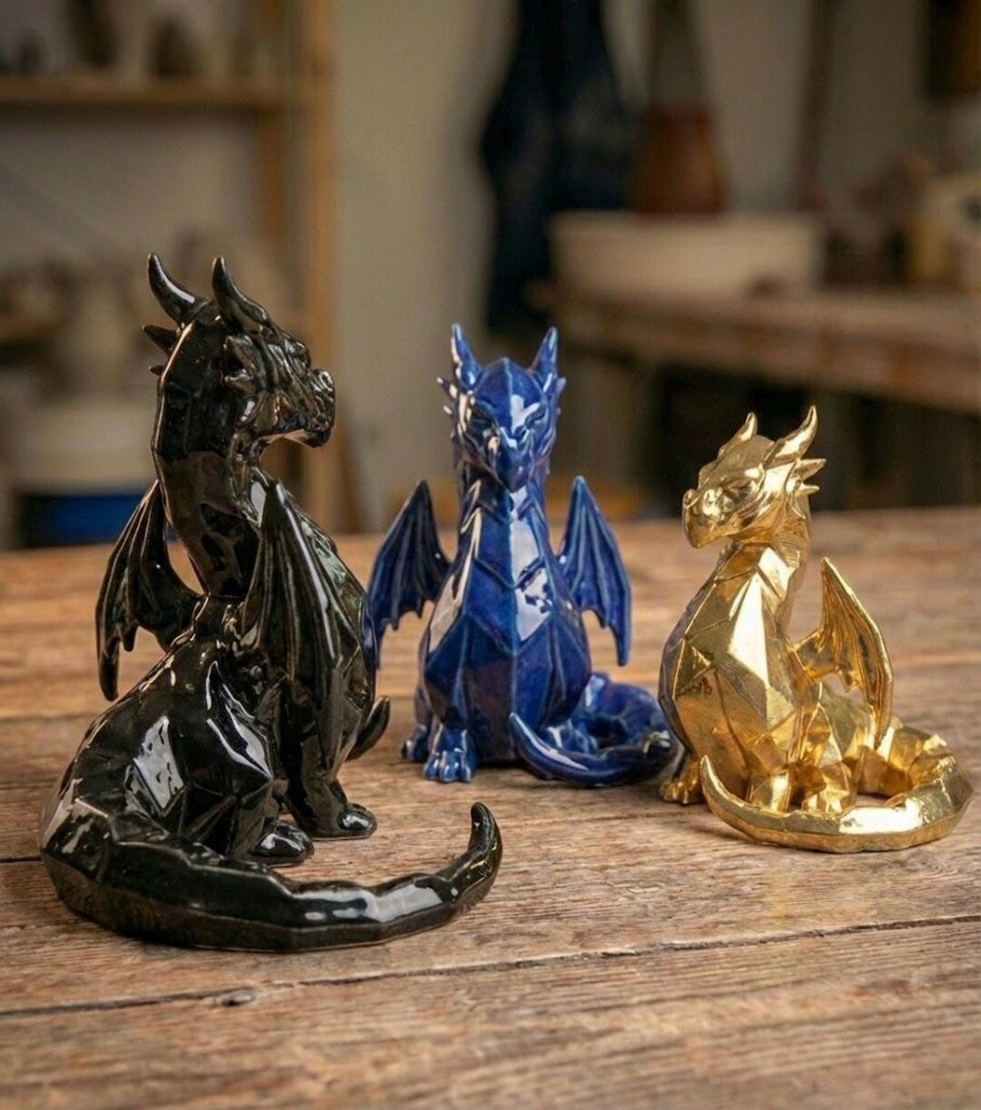 Dragon Sculpture | Statue – Modern Design Object | STL File of the ...