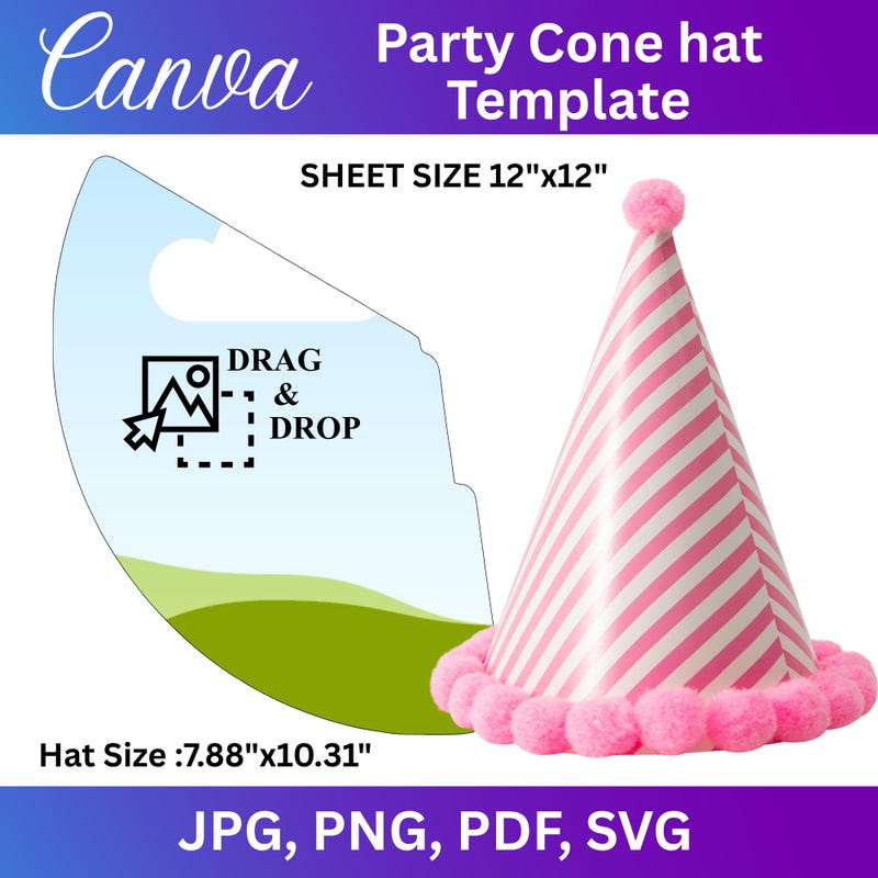 Cone Hat - Etsy