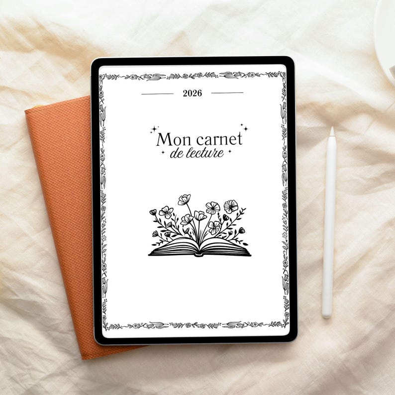 Printable Reading Journal – Complete Notebook to Track, Organize and ...