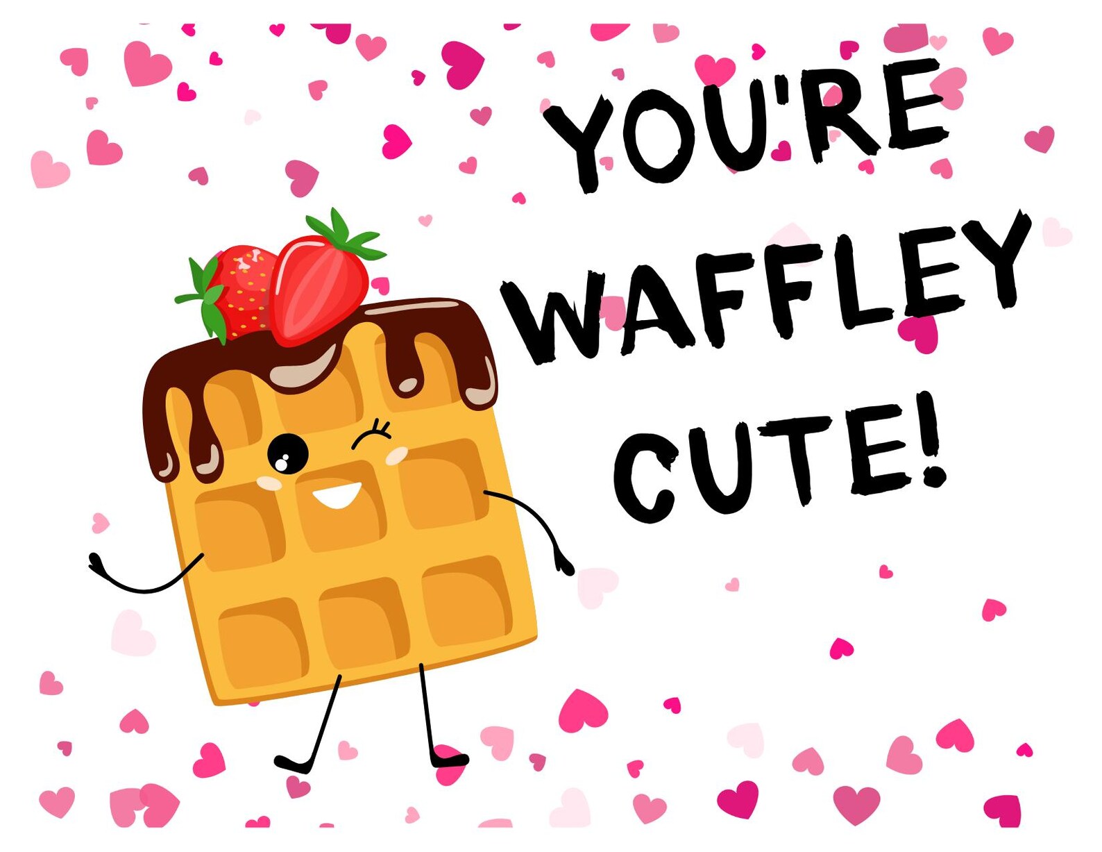 Foodie Valentine's Day Cards - Digital Download - Etsy