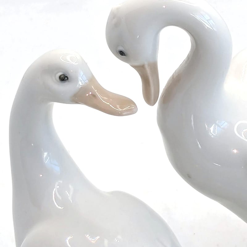 Lladro Goose Figurines - Etsy