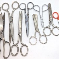 Art Deco Vintage Green Thermoset Celluloid Embroidery Shears Scissors ...