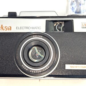Rare Vintage GM Skan Electro-matic Film Camera Plus Case and Flash Bulb ...
