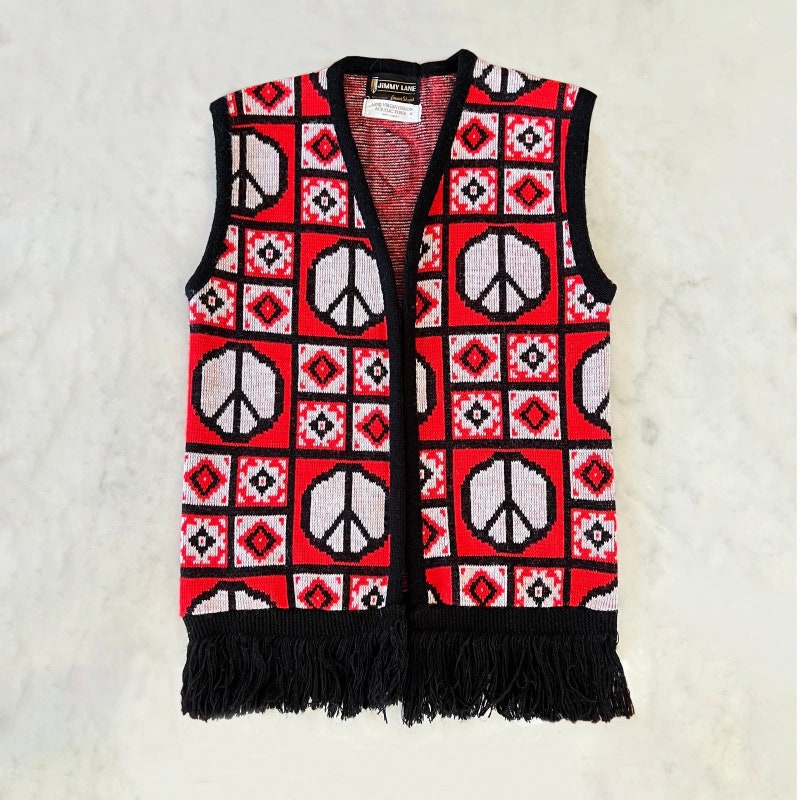 Knit Peace Sign - Etsy