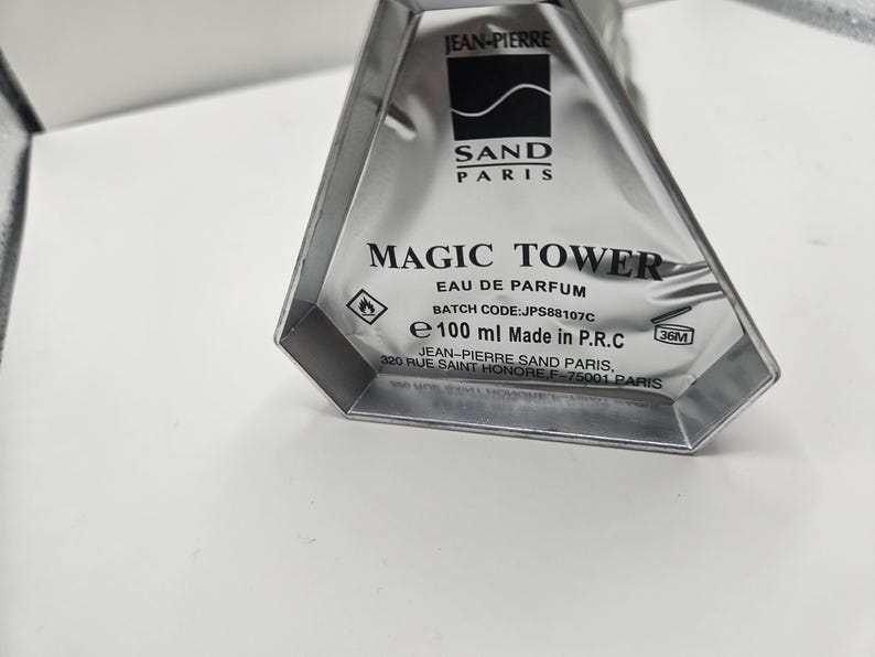 Jean Pierre Sand Magic Tower Silver Eau De Parfum for Men 100ml - Etsy