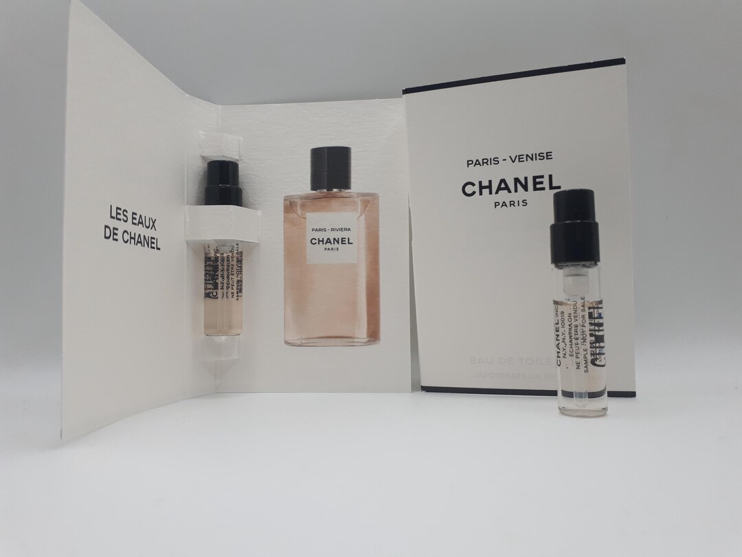 Chanel Venise / Rivera Eau De Toilette 2x 1.5ml Fragrance Samples - Etsy