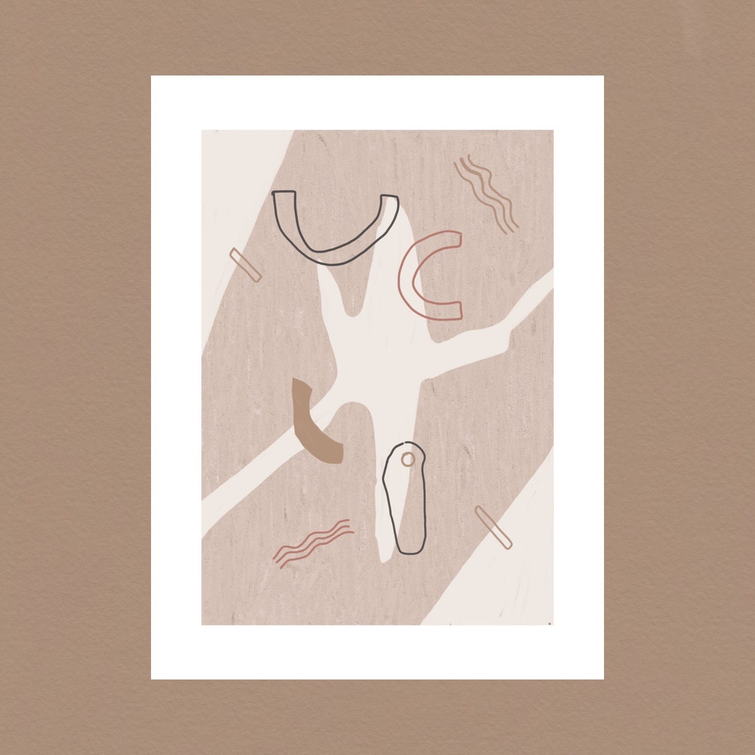 Wishbone Fine Art Print. Wall Art. Home Decor/gift. Minimalist. Modern ...