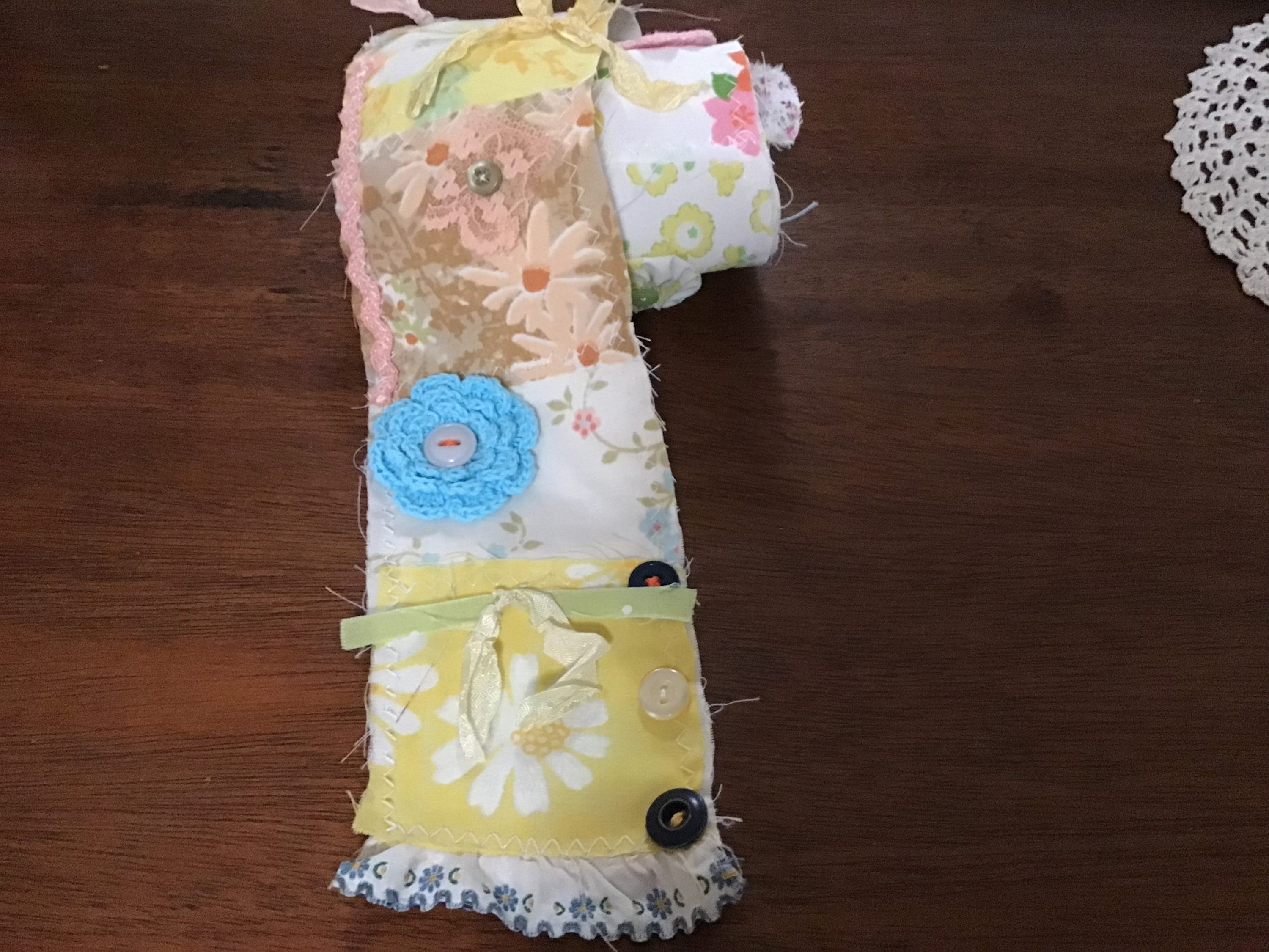 Pastel Snippet Roll Fabric Collage Strip Junk Journal Craft - Etsy