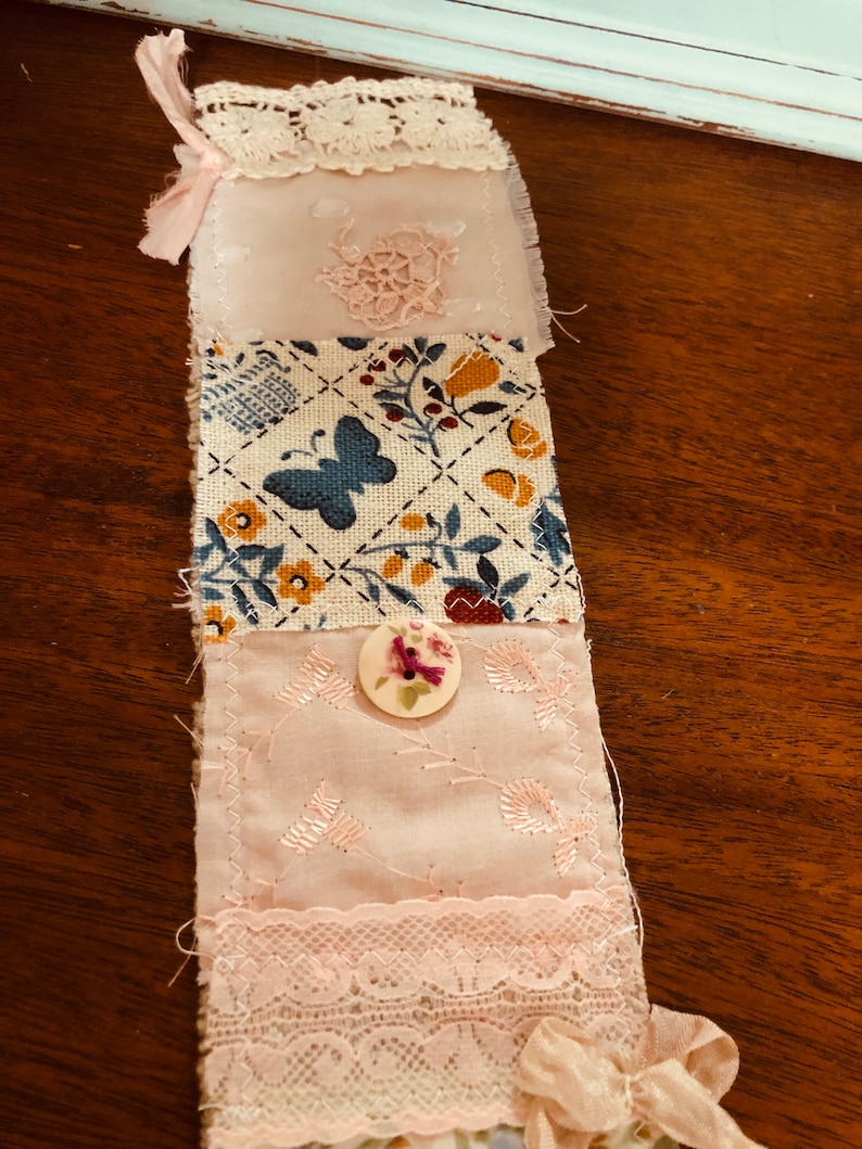 Snippet Roll Fabric Collage Strip - Etsy