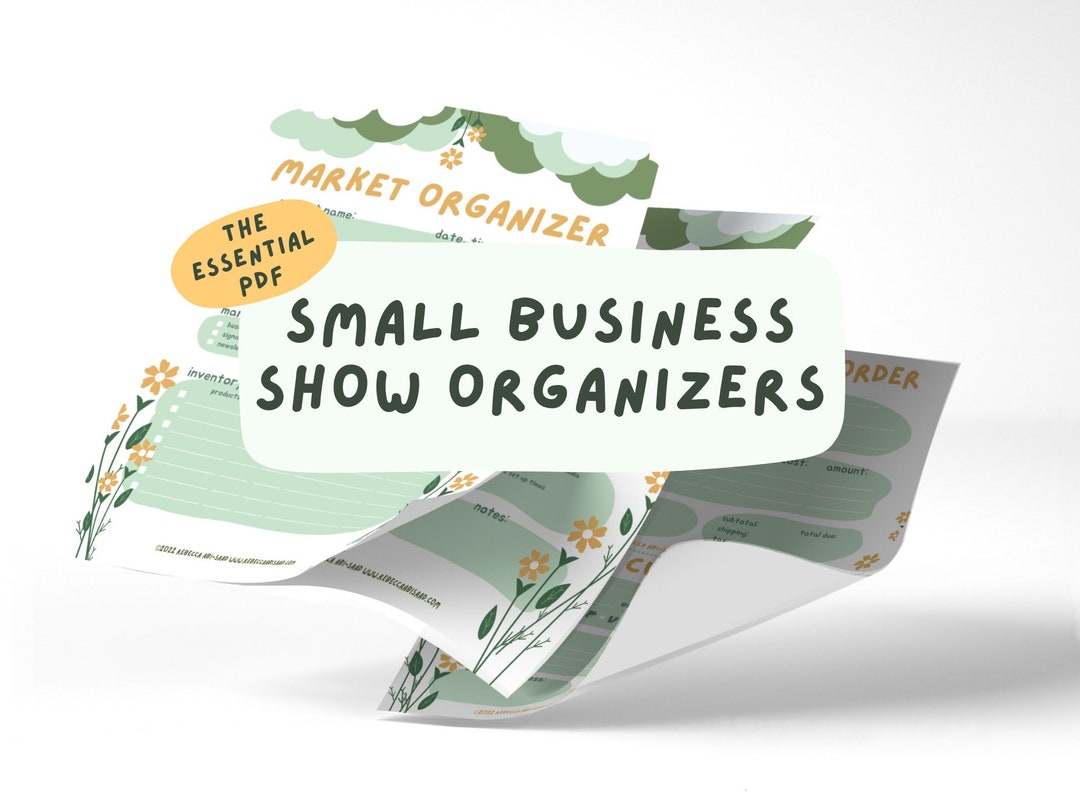 Cute Craft Show Planner Printable Organizer Market Binder Festival Show ...