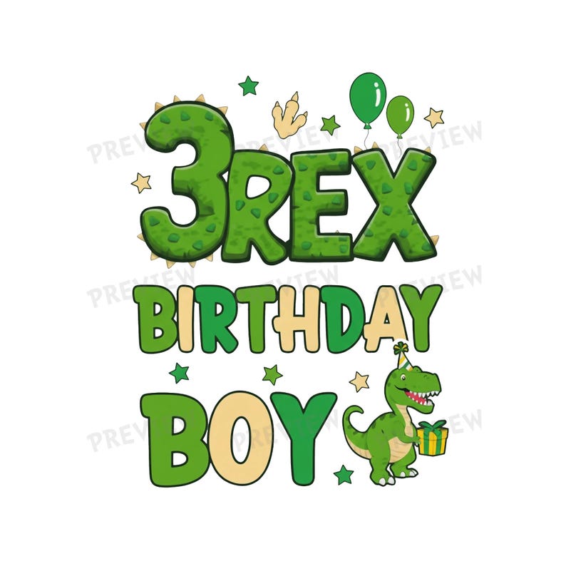 3rex Birthday Boy PNG, Dinosaur 3rd Birthday Shirt Design, T-rex ...