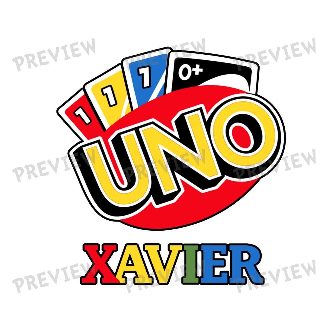 UNO Birthday PNG Custom Name | Uno Party Shirt Design | Game Card ...