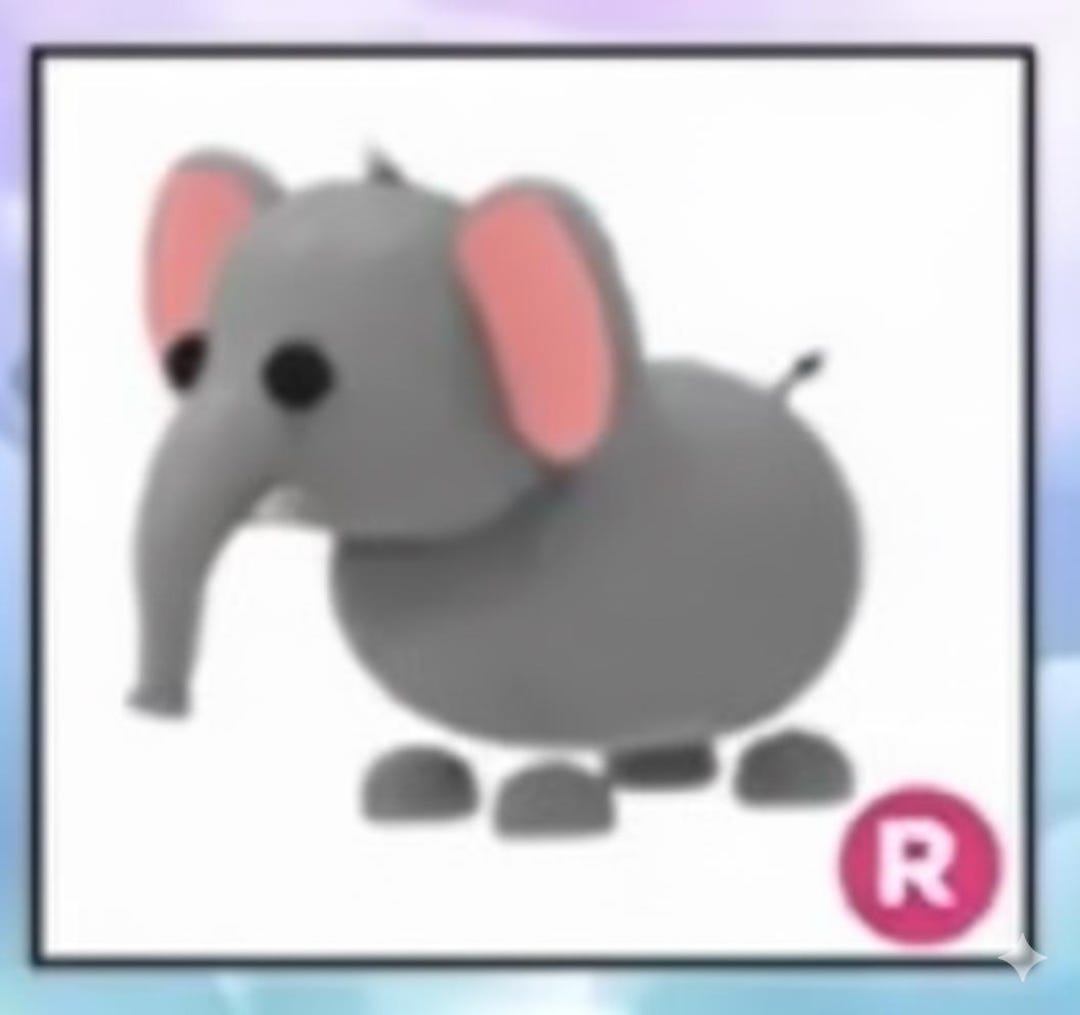 Adopt Me Elephant R | 1x Pet | In-game Trade - Etsy
