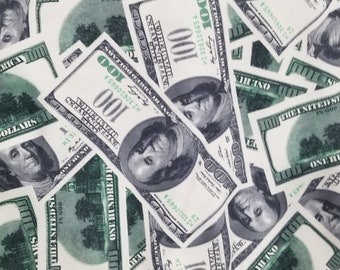 Money print fabric | Etsy