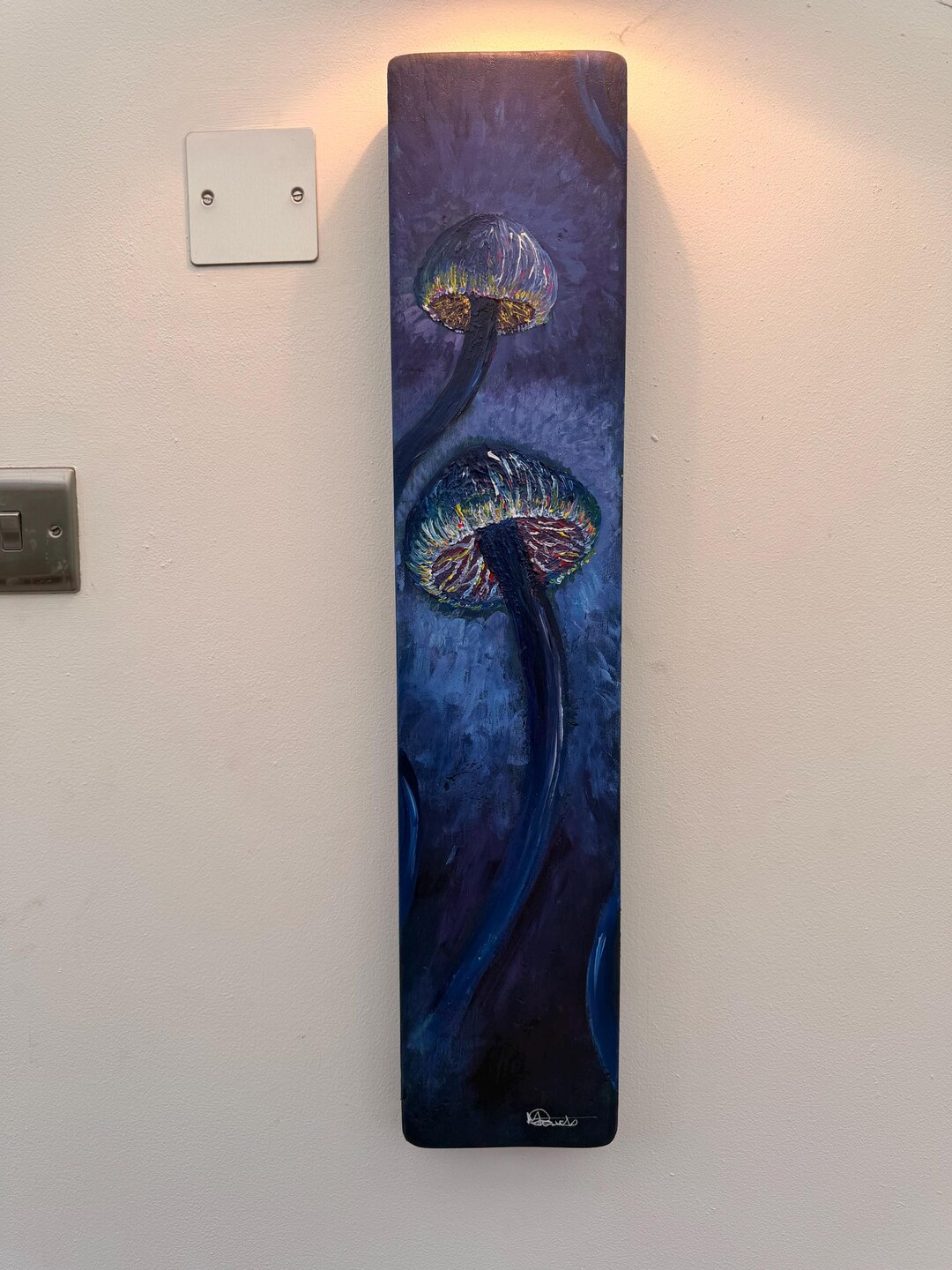 Parrot Wax Cap Mushroom Painting - Etsy