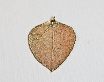 Electroplated Leaf - Etsy