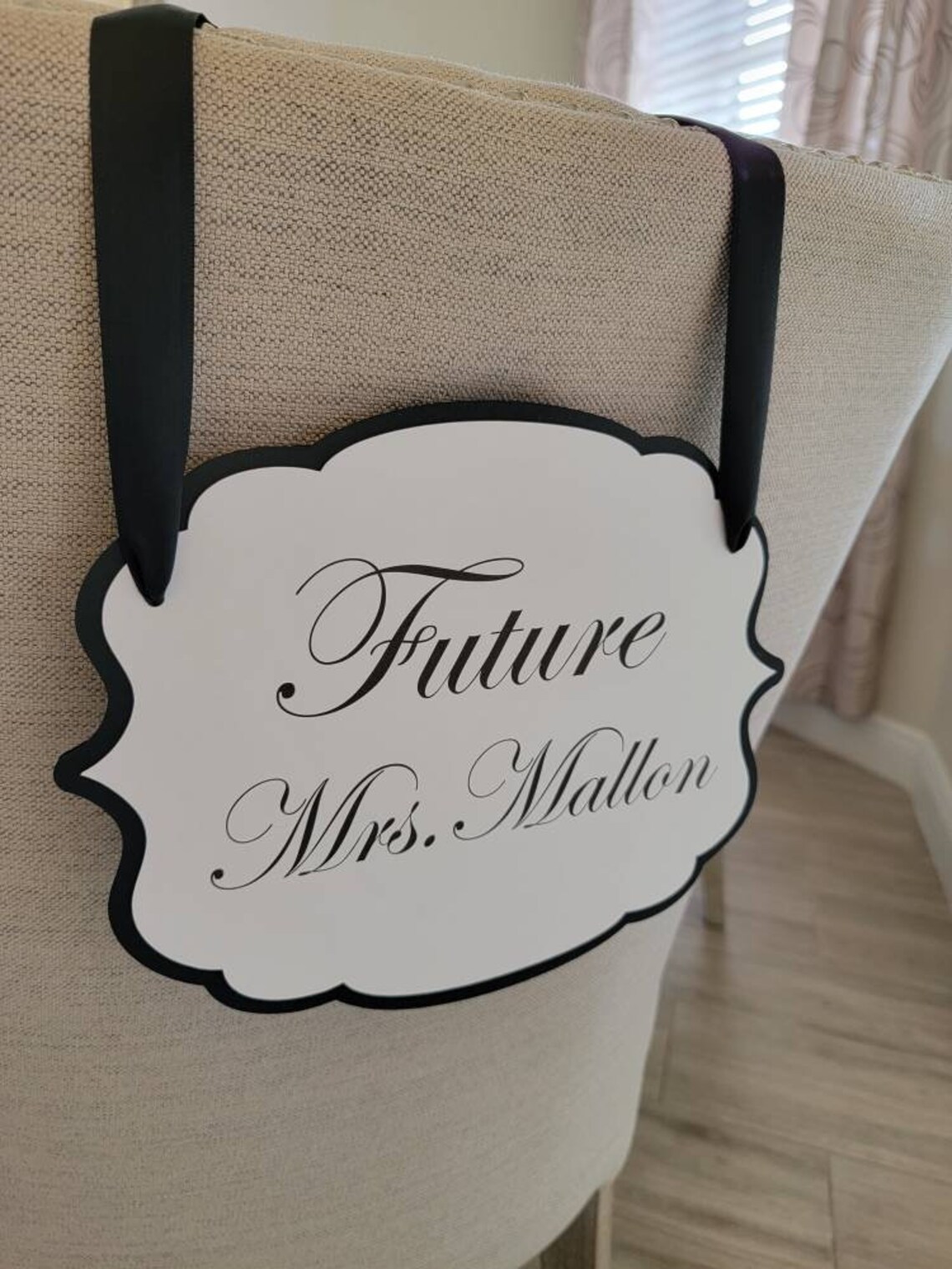 Future Mrs Signwedding Shower Sign Mrs to Be Sign Bridal - Etsy