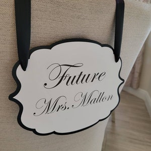 Future Mrs Sign,wedding Shower Sign, Mrs to Be Sign, Bridal Shower ...