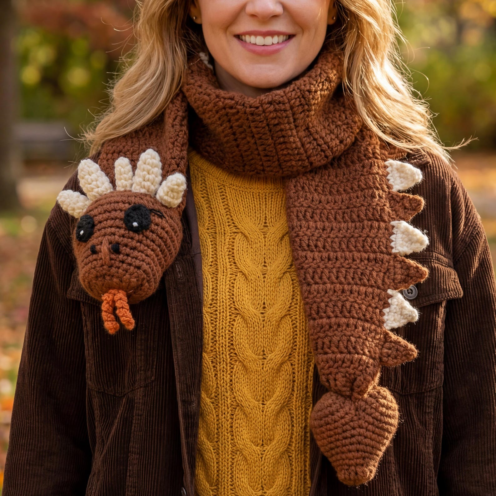 Dragon Scarf - PDF Crochet Pattern - Crochet Pattern - English (US ...