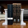ANAKTAE Rhoe Bookends | Handcrafted Decorative Bookends | Unique Greek ...