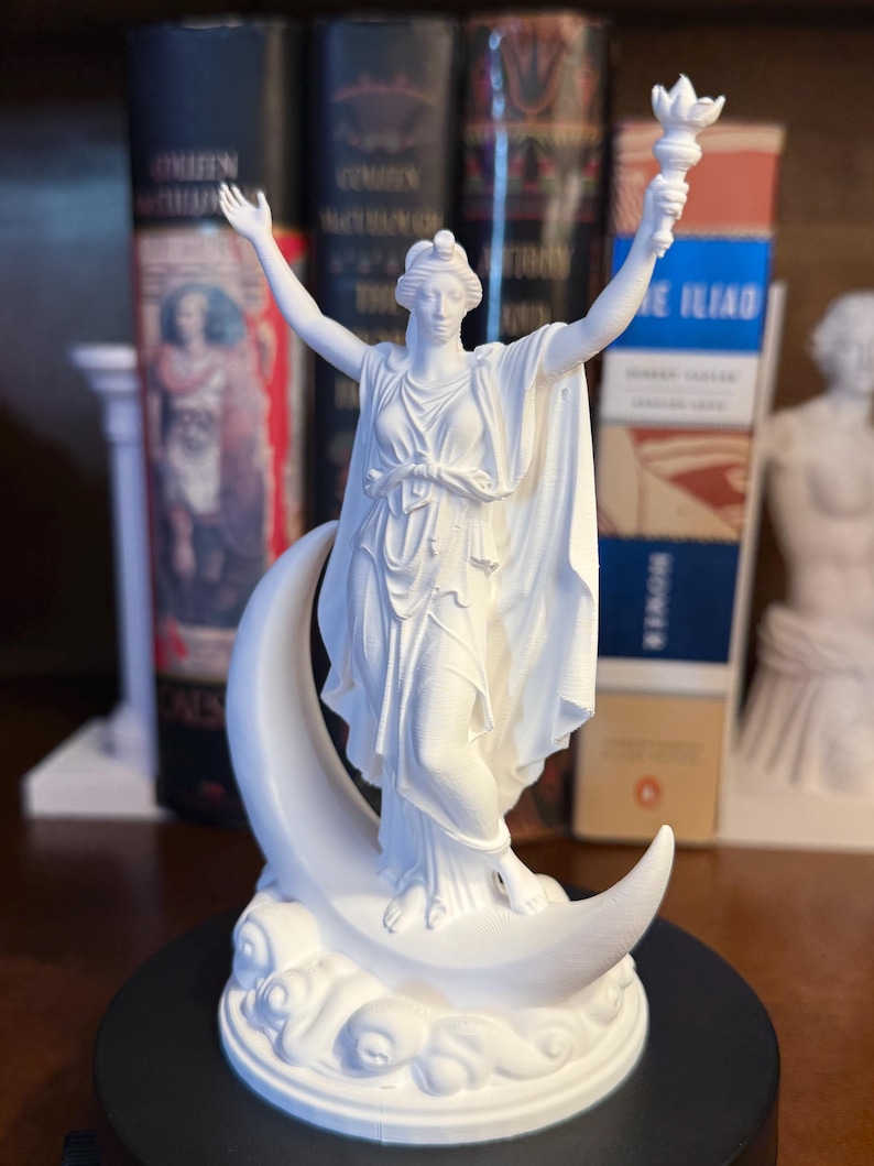 Nyx Statue Altar Figure | Greek Goddess of the Night | Witchy Home ...