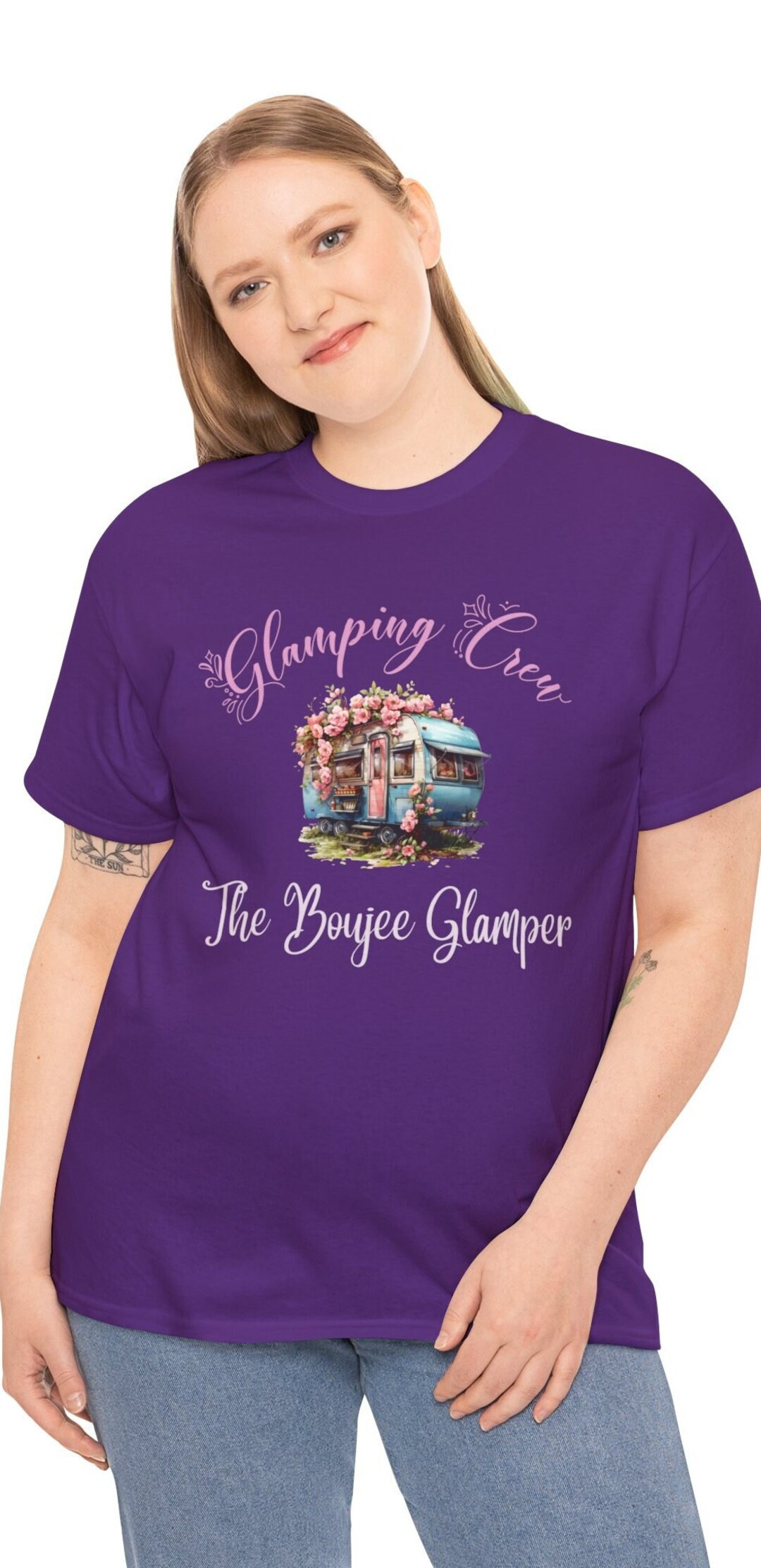 Funny Matching Glamping T Shirts, Glamping Crew the Boujee Glamper T ...