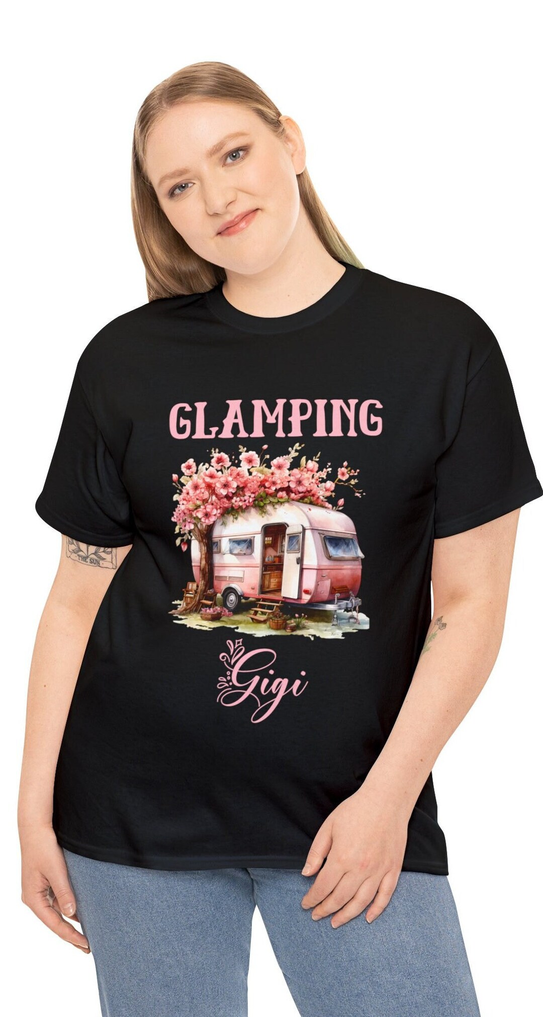 Funny Glamping T Shirt Glamping Gigi T-shirt Trendy Camping - Etsy