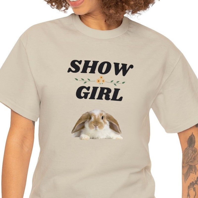 Show Rabbit Shirt - Etsy