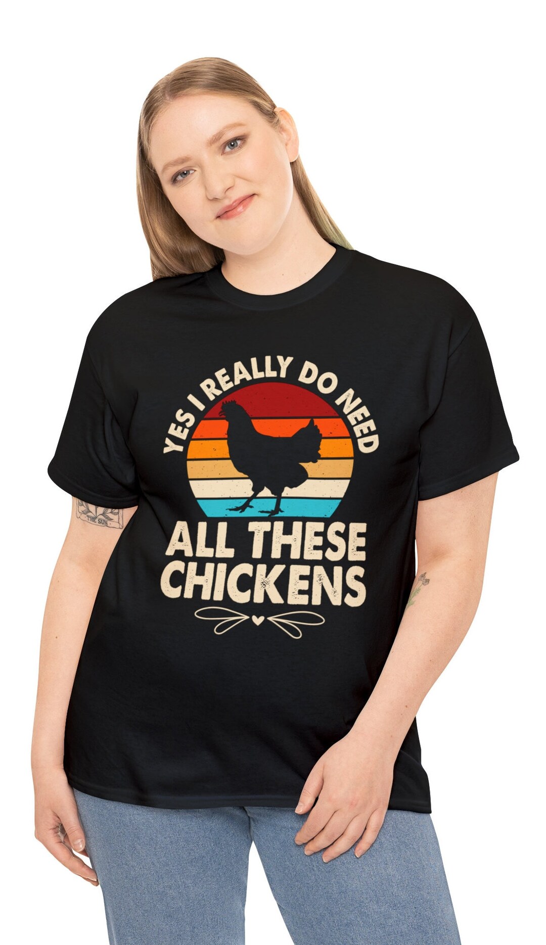 Funny Sarcastic Chicken T Shirt, Yes I Really Do Need All These ...