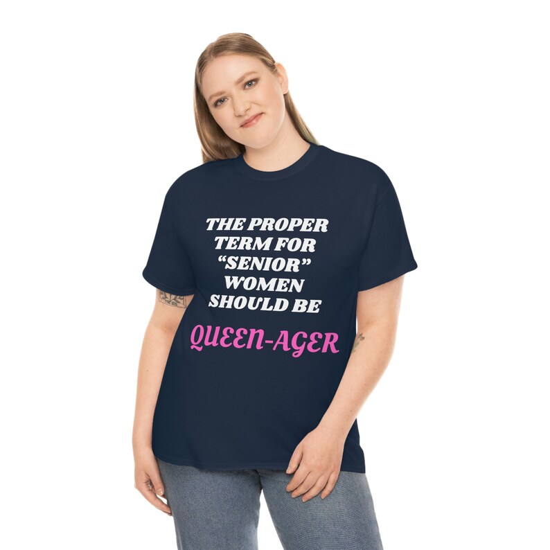 Funny Senior Citizen T Shirt, the Proper Term for Senior Women Should ...