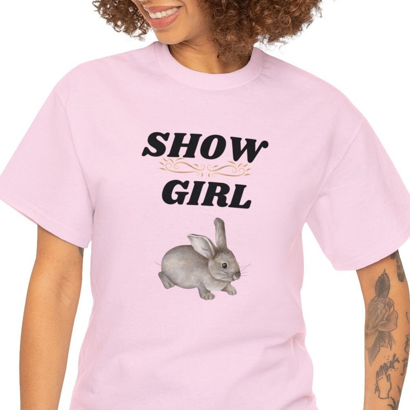 Show Rabbit Shirt - Etsy
