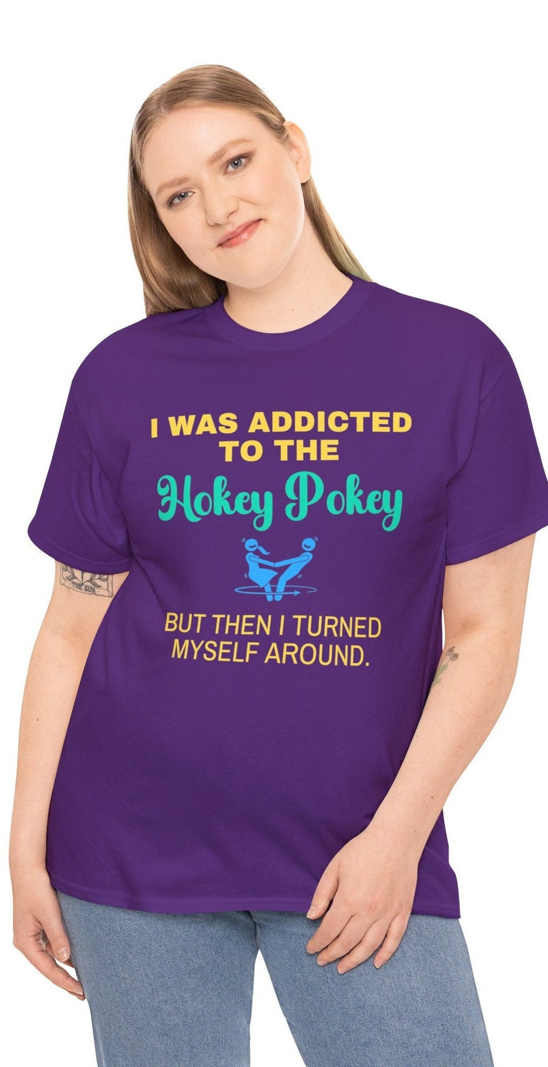 Funny Sarcastic T Shirt, I Was Addicted to the Hokey Pokey but Then I ...