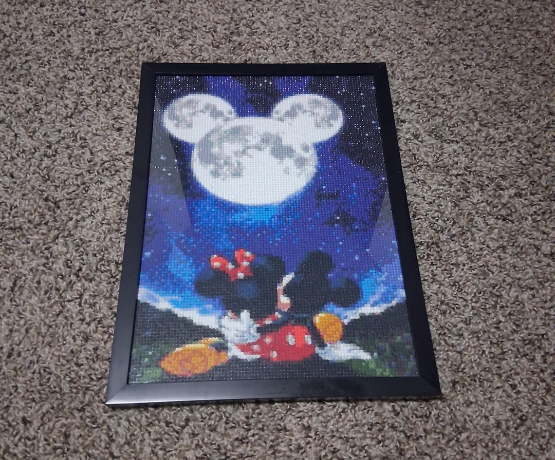 Mickey & Minnie Mouse Diamond Painting - Etsy