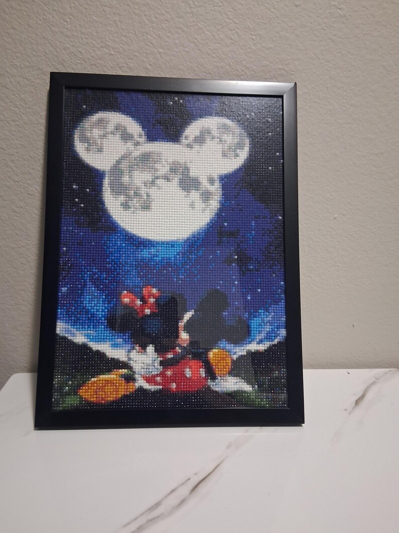 Mickey & Minnie Mouse Diamond Painting - Etsy