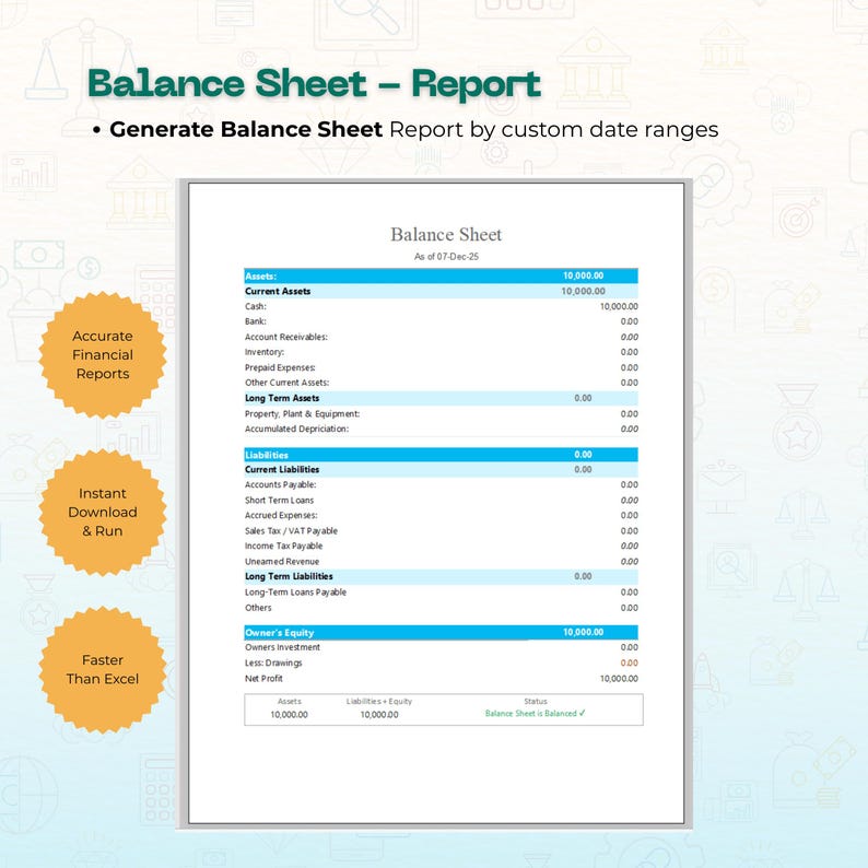 Easy Accounting & Bookkeeping Software | Trial Balance, Income ...