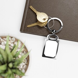 Personalized Photo Keyring - Custom Metal Keychain, Ideal Gift for ...