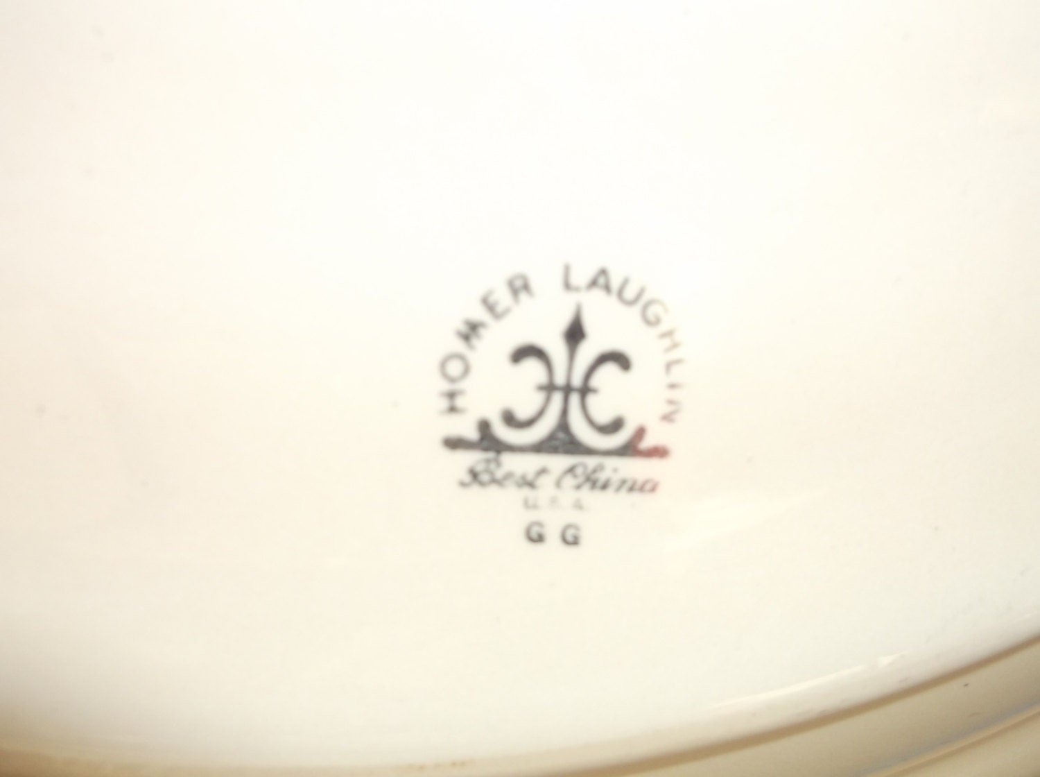 Vintage Homer Laughlin Tan Restaurant Ware Platter 12 - Etsy