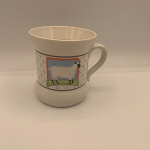 1981 Vandor Country Sheep Coffee Mug Cup 10 Oz - Etsy