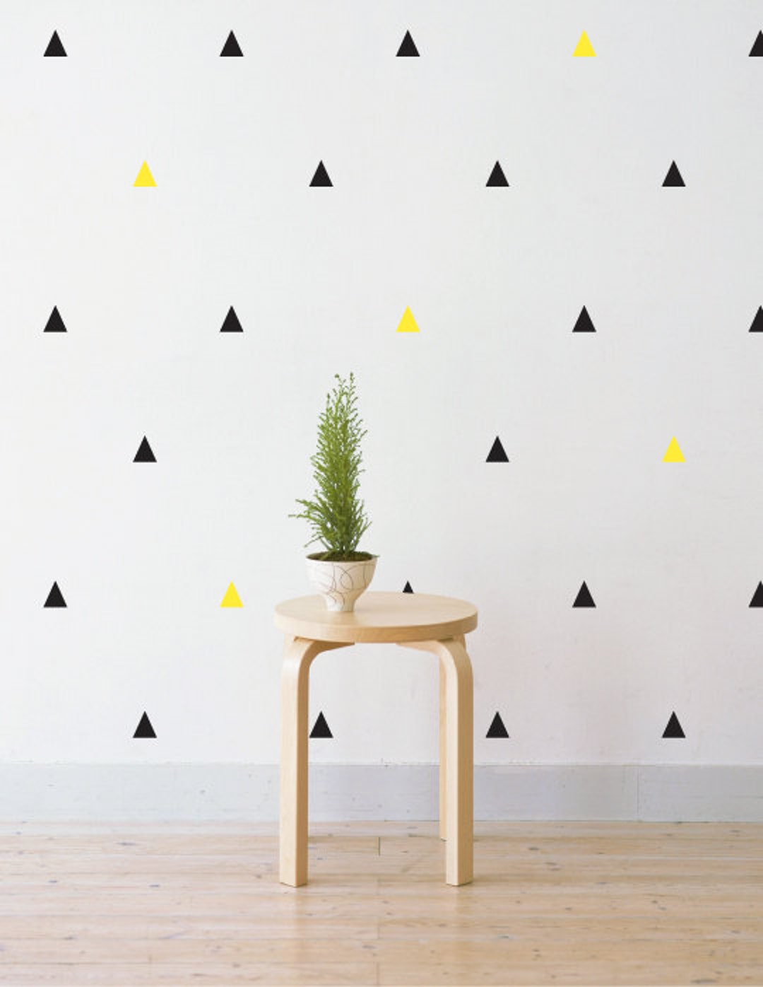 Party Triangles (set of 60) Wall Sticker Decal | Pattern, Wall Art ...