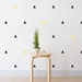 Party Triangles set of 60 Wall Sticker Decal Pattern Wall | Etsy