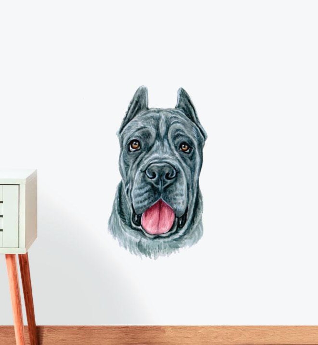 Cane Corso Dog Wall Sticker Decal | Dogs and Pets Wall Stickers, Wall ...