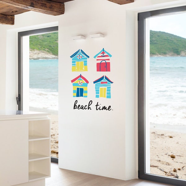 Beach Wall Decal - Etsy